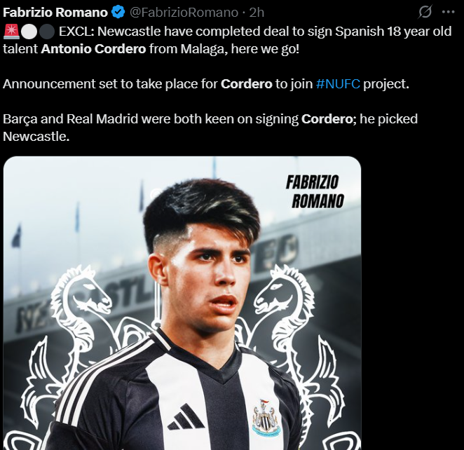 Malaga CF official announcement - Antonio Cordero refuses to sign contract extension