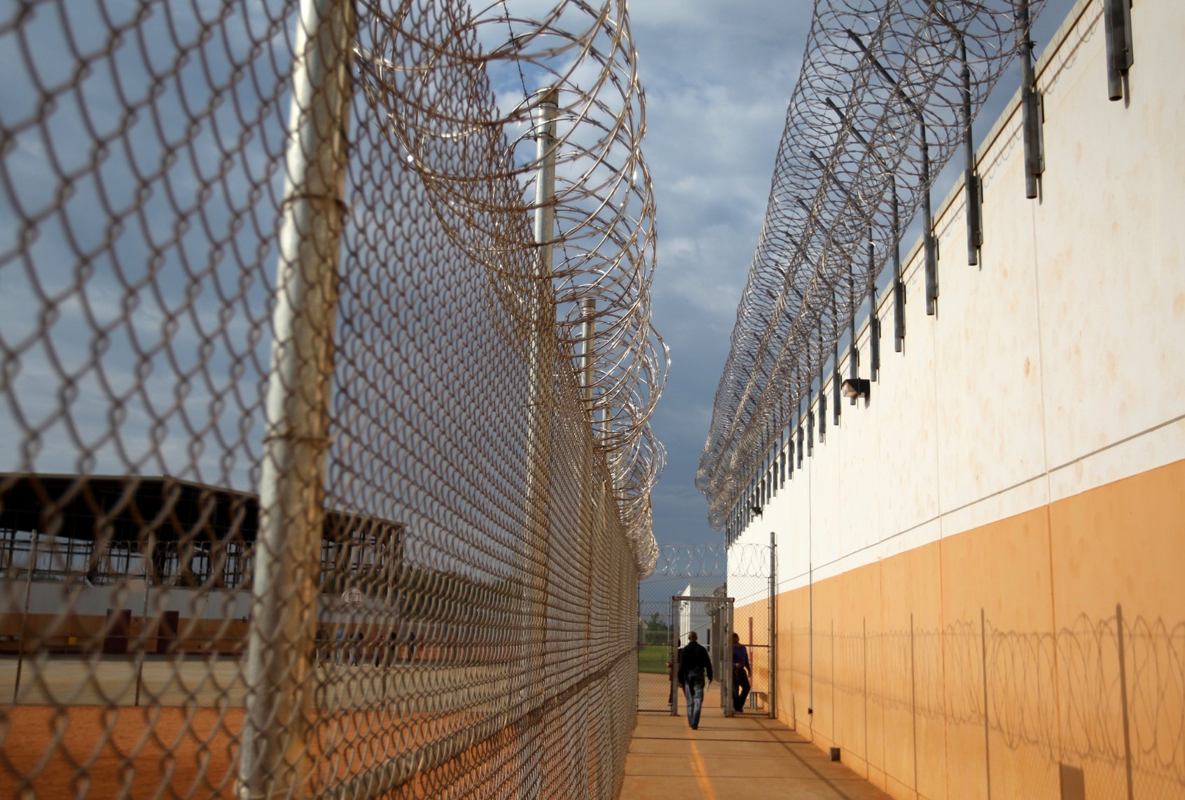 "SOS": Detained Cuban immigrants spell out protest inside detention center