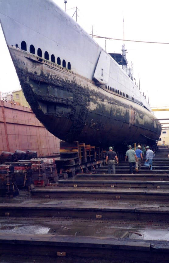 Dry docking of Manitowoc's WWII submarine museum USS Cobia vital to ...