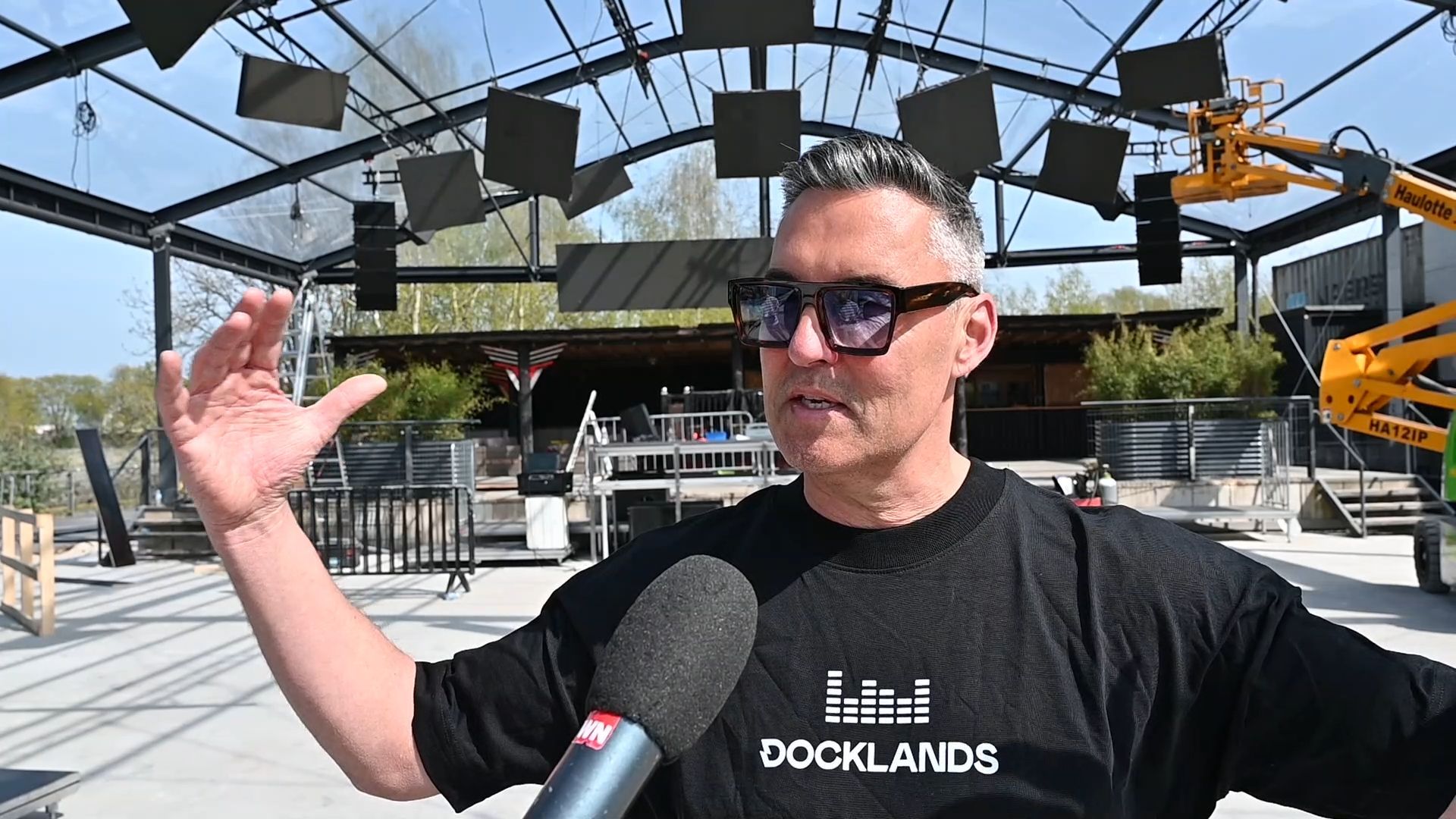 Das neue Dockland - Design-Idee im industriellen Stil