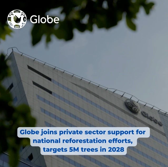 Globe Joins 5M Trees Reforestation Drive, Champions Sustainability ...