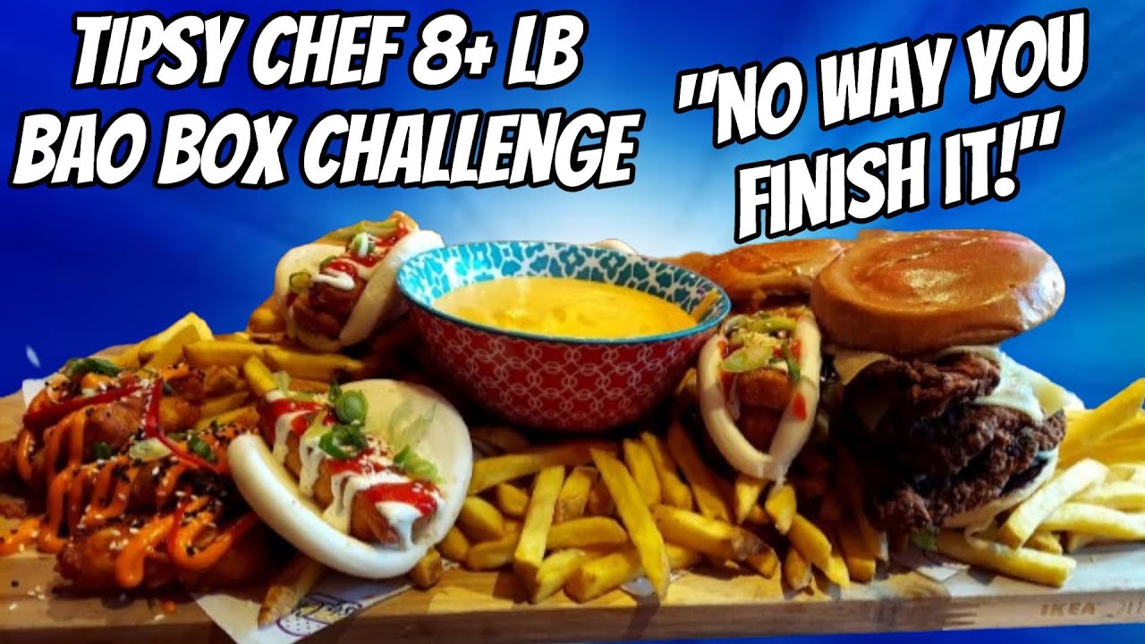 8+ LB TIPSY CHEF BAO BOX CHALLENGE - SOUNDS LIKE A GREAT DESSERT AFTER ...