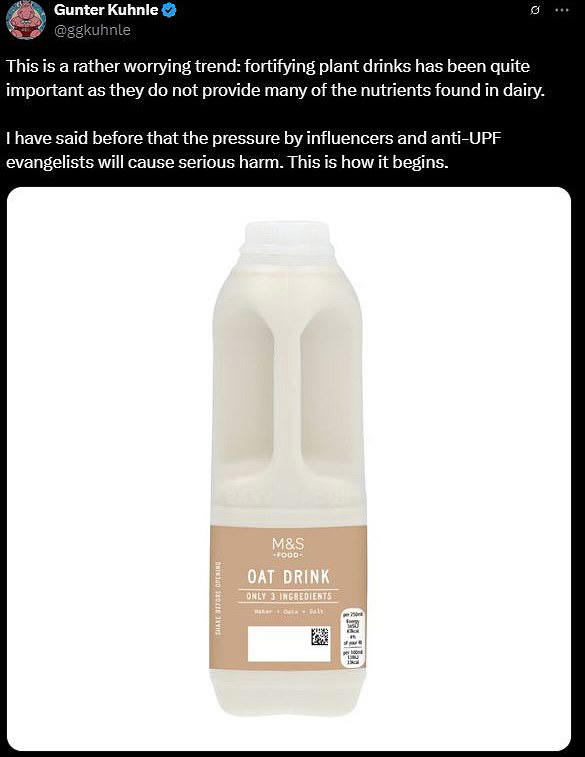 Dietitian issues safety warning over M&S vegan staple