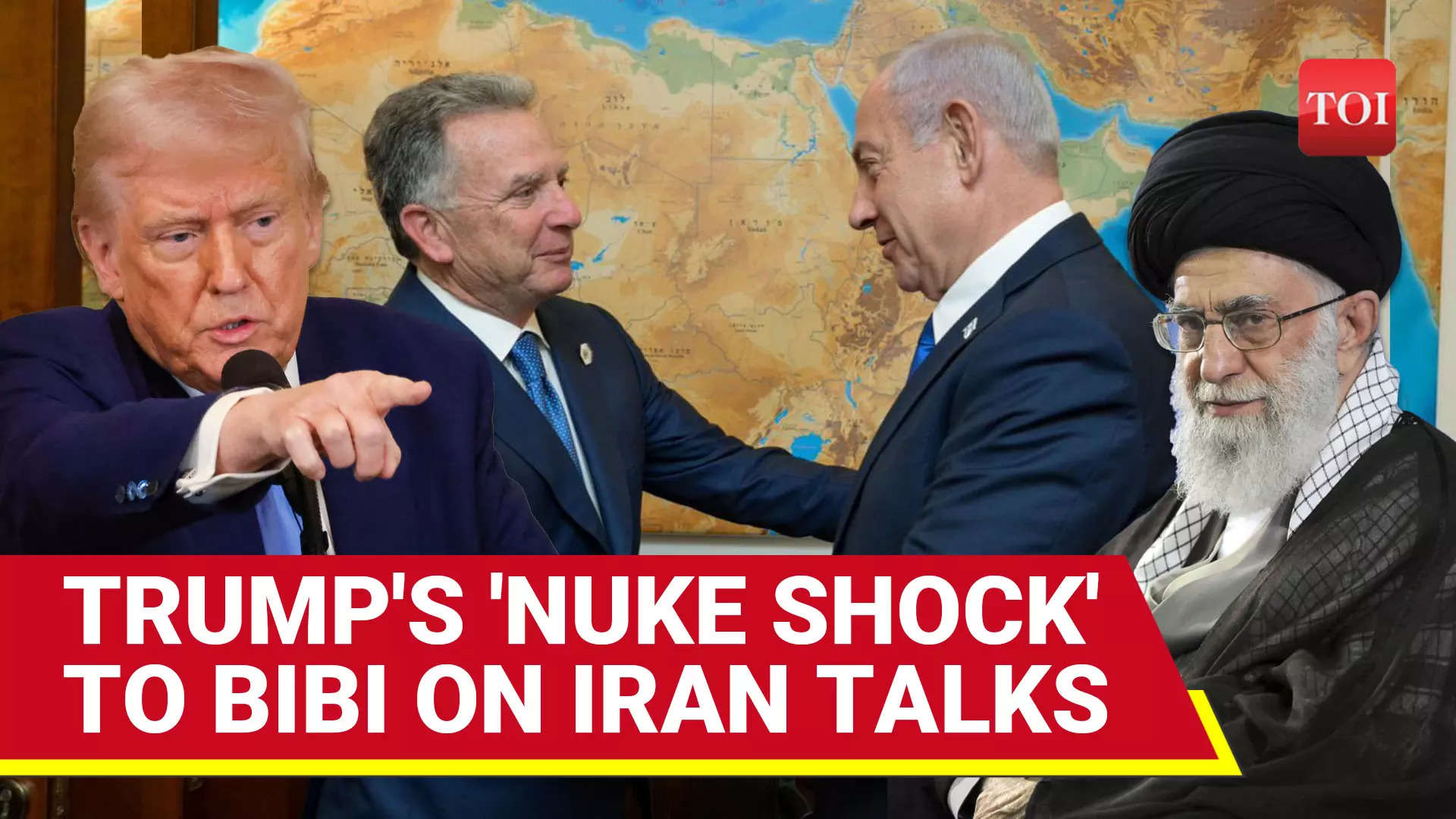 Trump Envoy Drops Iran Nukes BOMB; Israel 'Worried' As US 'Walks Back ...