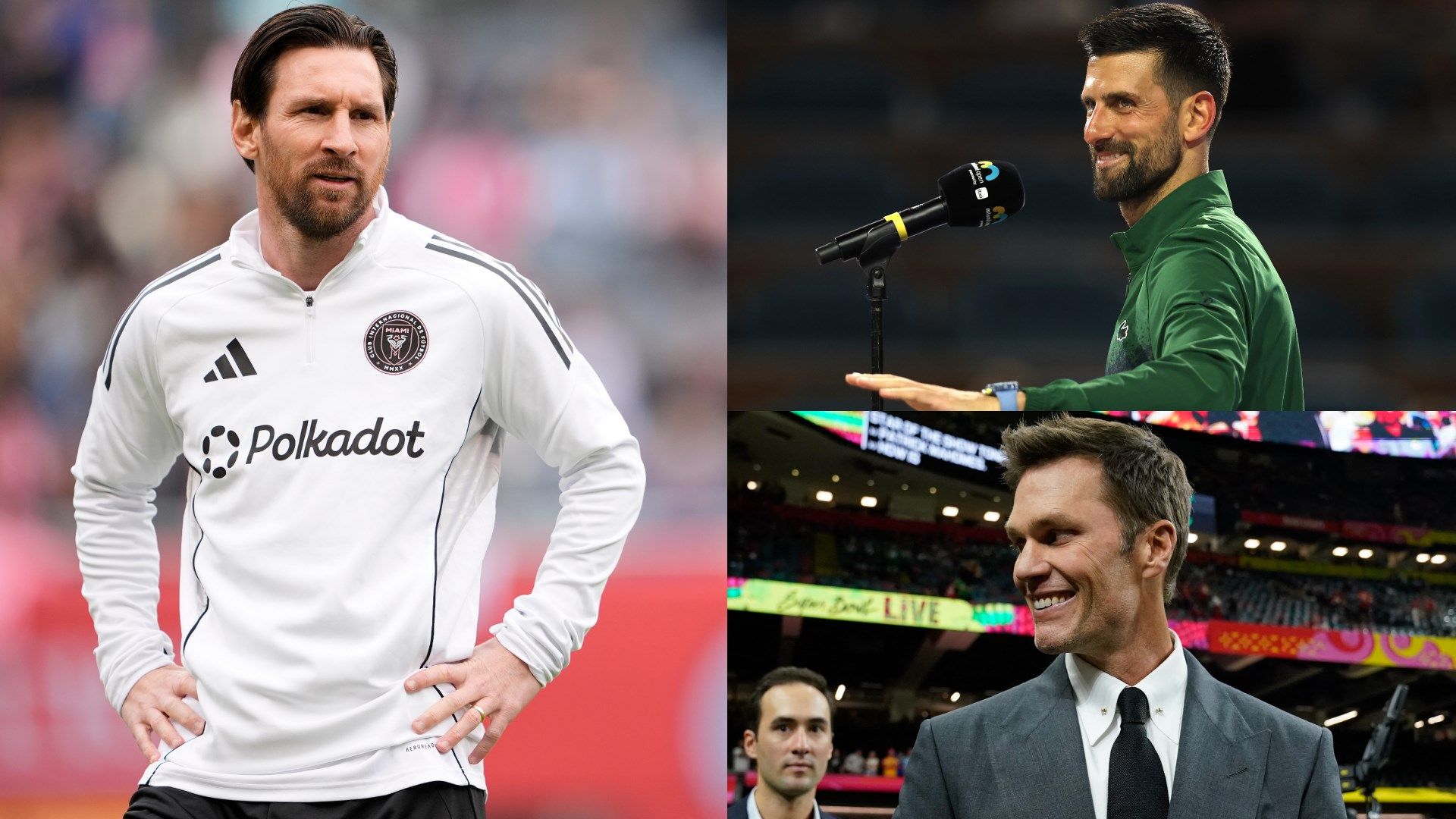 'Sorry, Tom!' - Novak Djokovic picks Lionel Messi over NFL legend ...