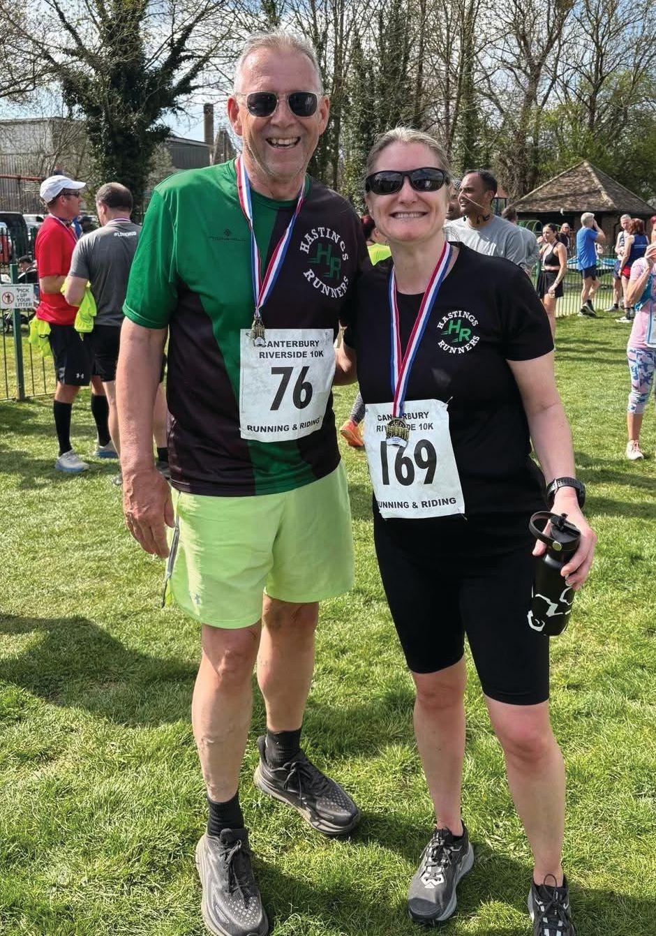 Hastings Runners clock rapid marathons on both sides of the Channel