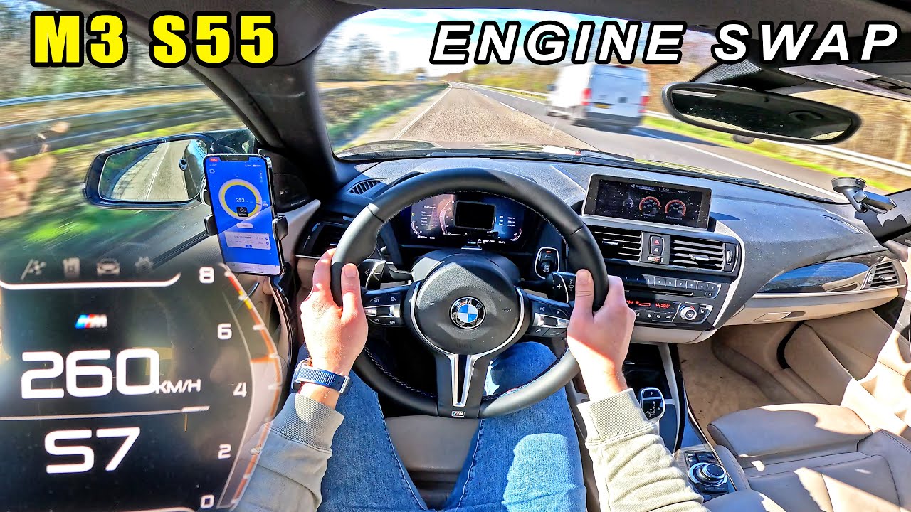M3 S55-Powered BMW 1 Series | Autobahn POV Thrill Ride – No Speed Limit!