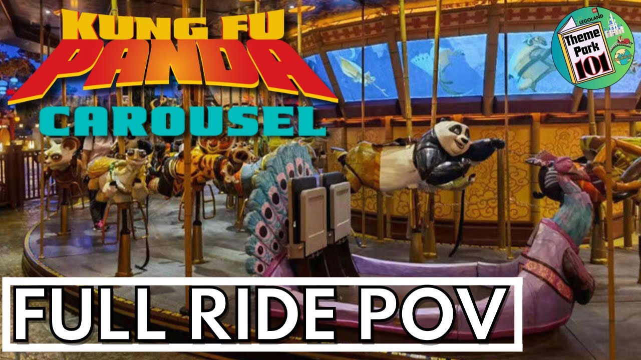 Carousel of Kung Fu Heroes - Universal Studios Beijing - On-Ride and ...