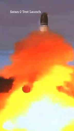 Putin Puts Nuke Dubbed Satan-2 on Combat Duty