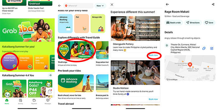 Kulayan ang drawing! Grab's new travel and food guide will help you ...