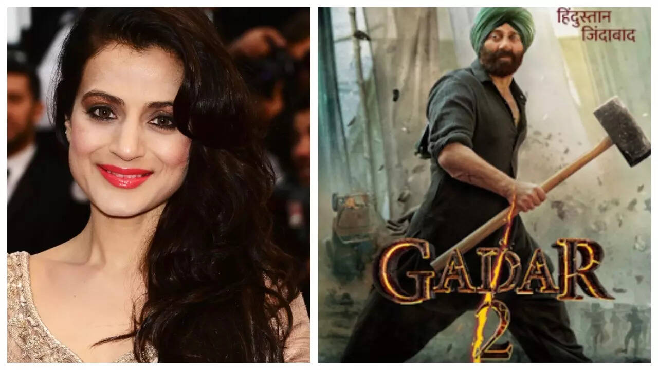 Ameesha Patel AGAIN claims that 'Gadar 2' was supposed to have a ...