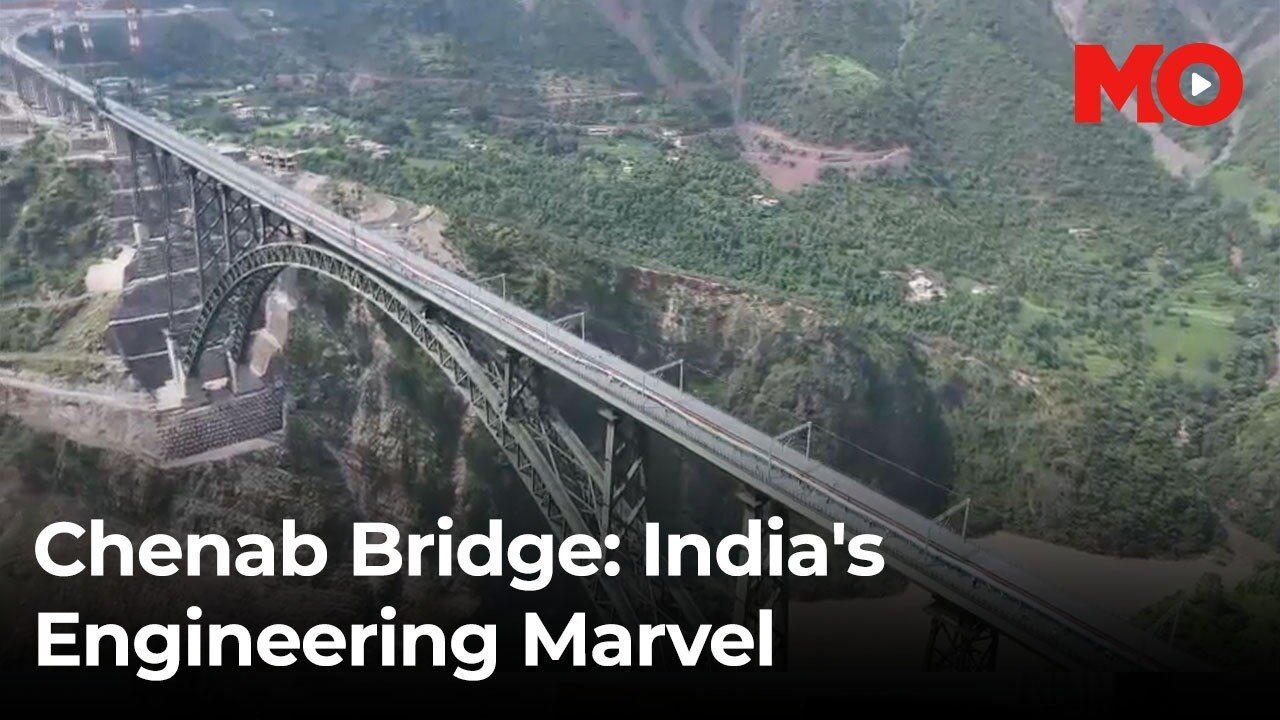 Chenab Bridge: India's engineering marvel