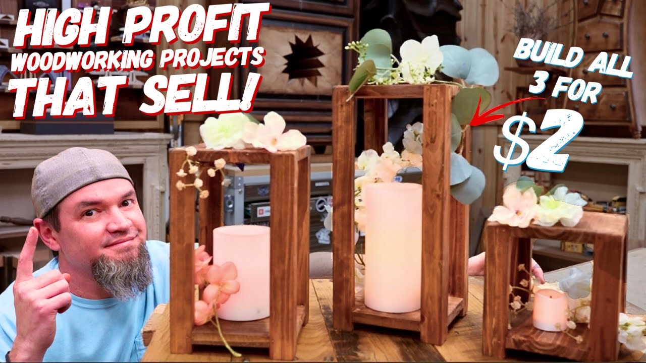 7 More Woodworking Projects That Sell - Wedding Edition- Make Money ...
