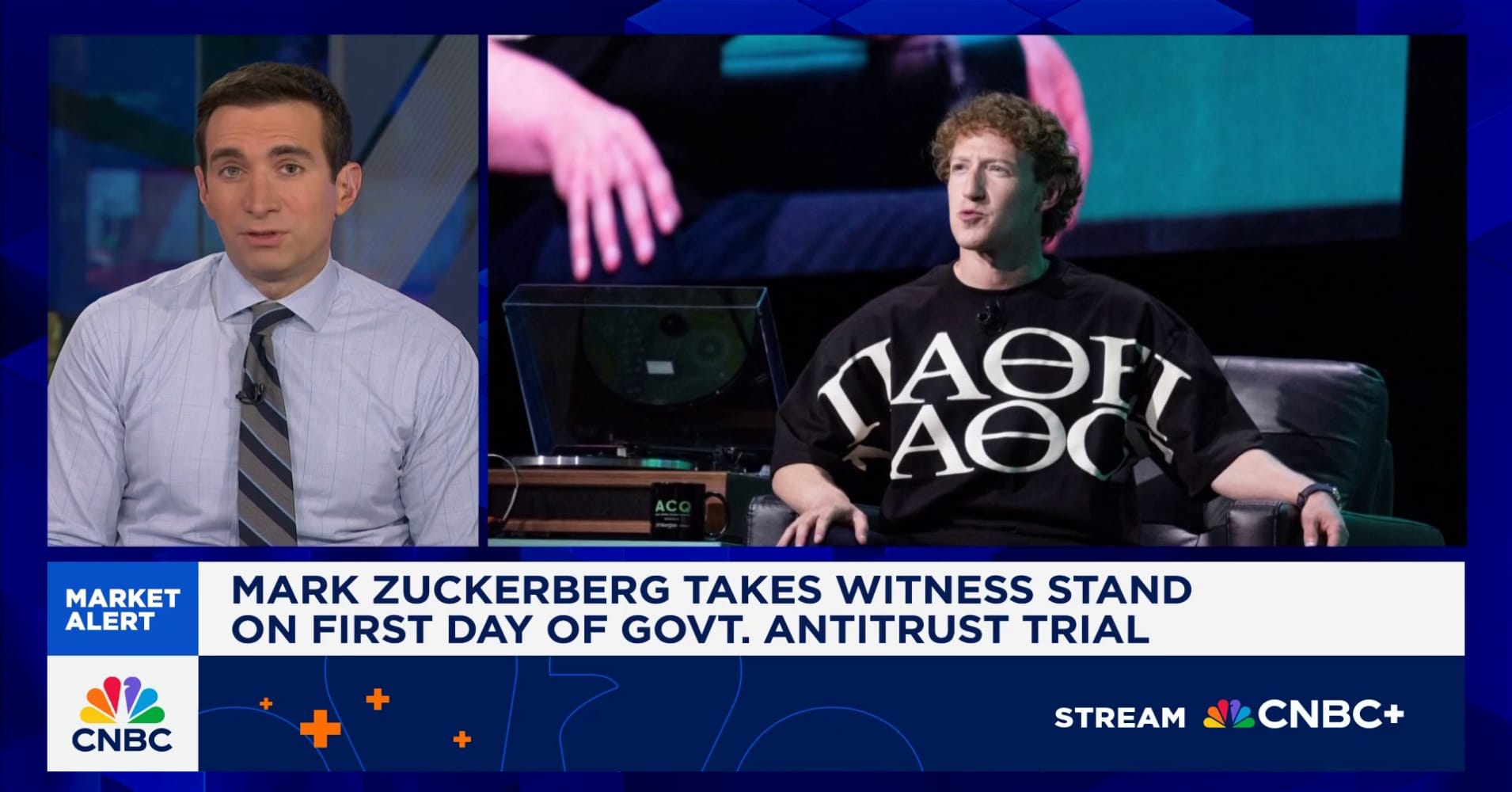 Mark Zuckerberg takes witness stand on first day of antitrust trial