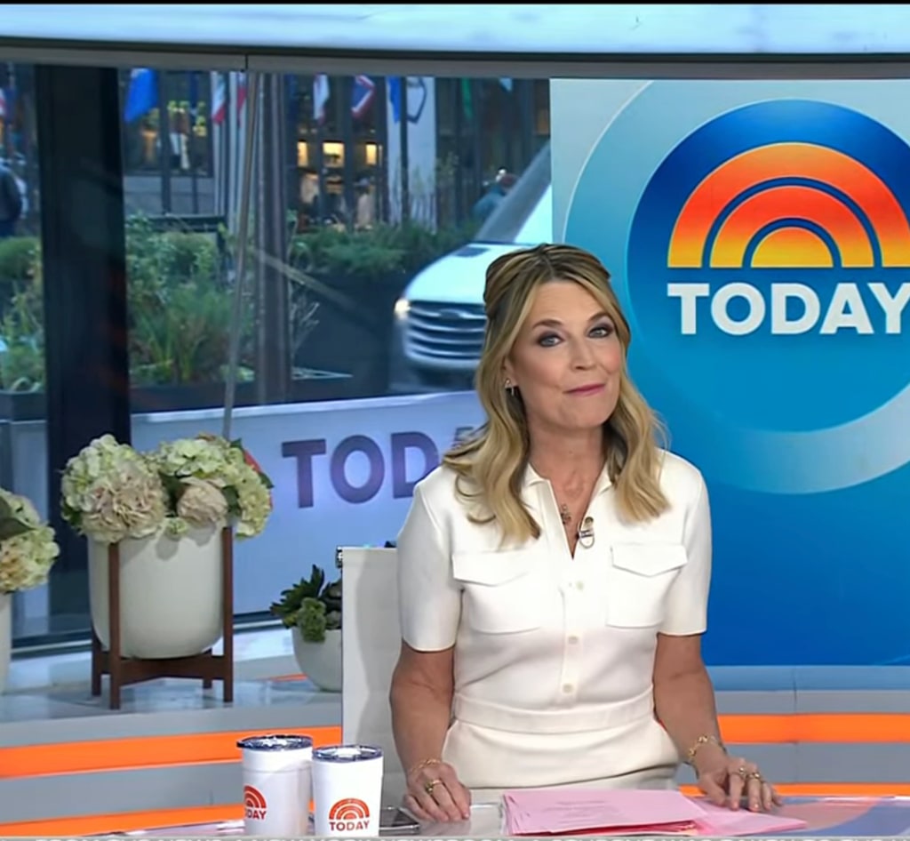Savannah Guthrie makes on-air blunder and passes the buck to temporary ...