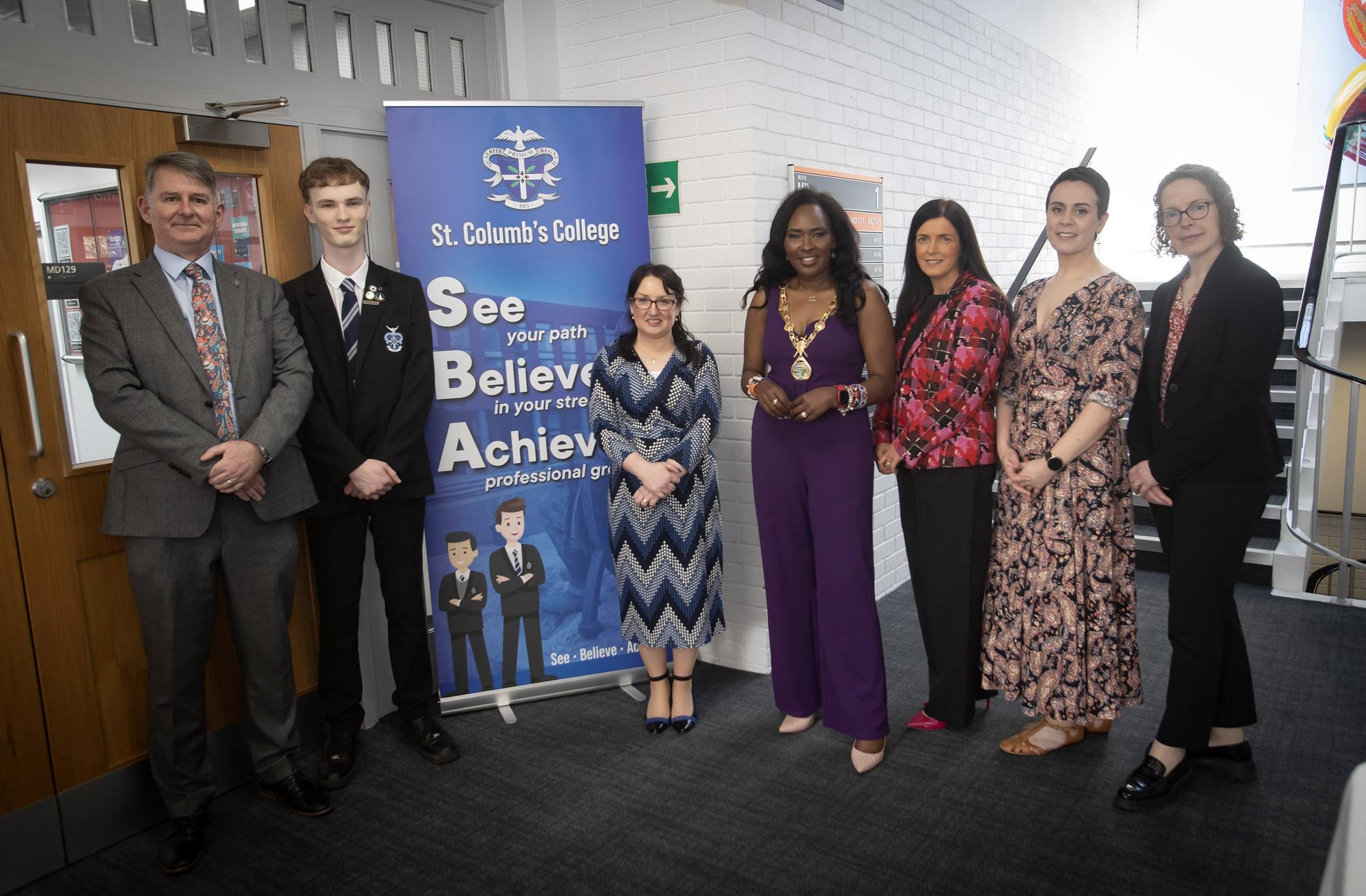 St. Columb’s College round table careers event at Ulster University in ...