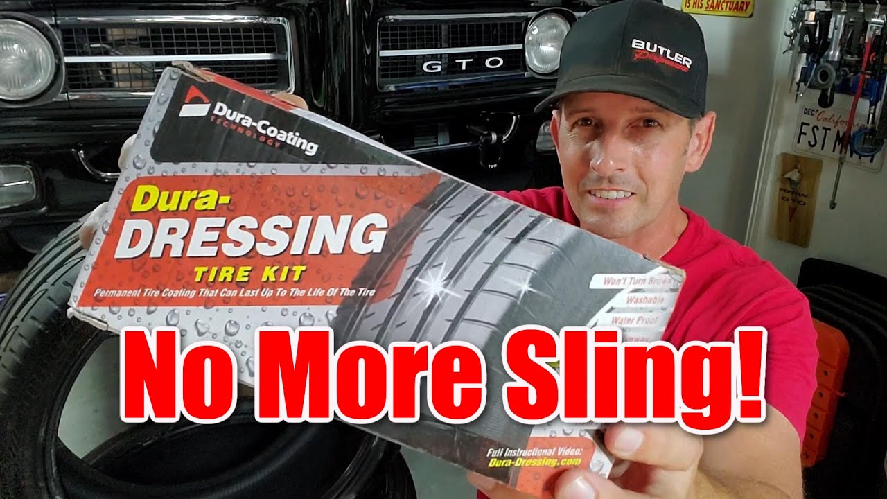 Tire Dressing Product Review - Dura Coating - No More Sling! (I hope)