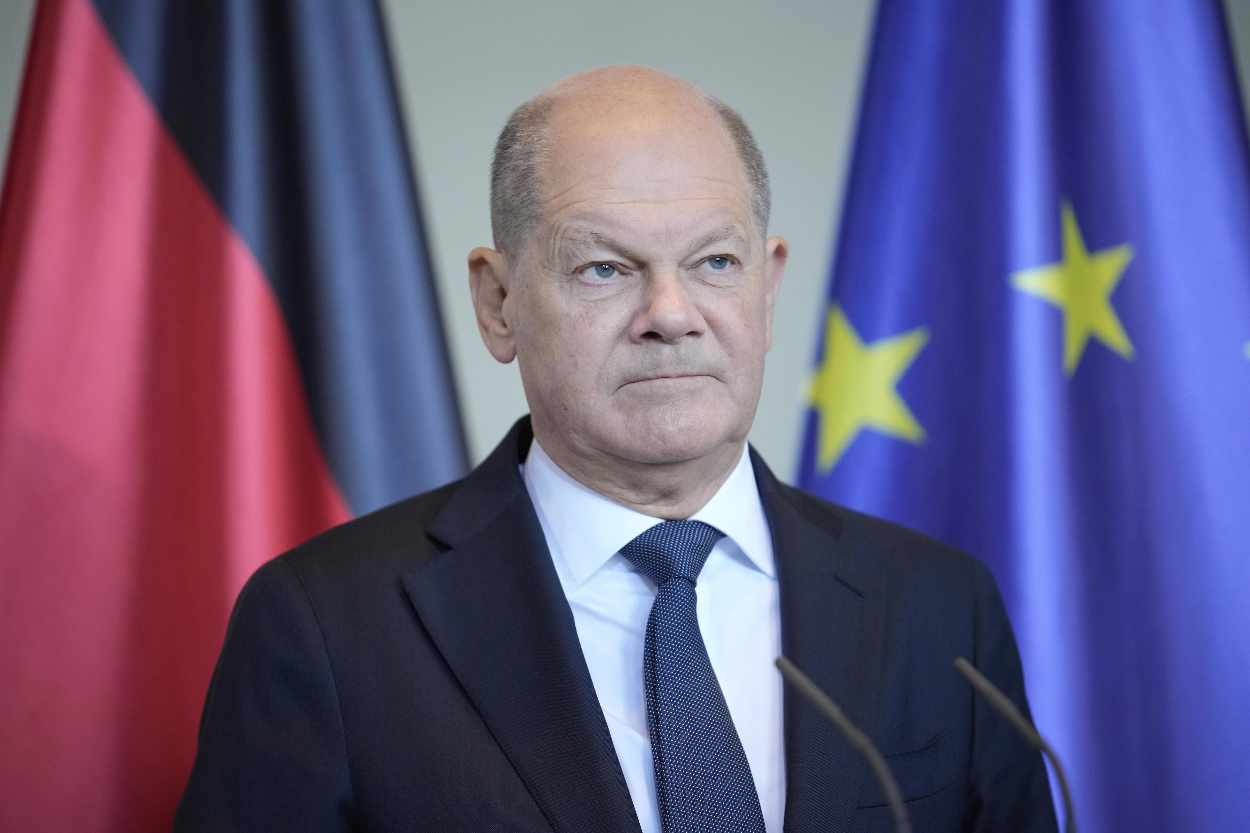 Fine for man who entered VIP convoy and hugged Germany’s Chancellor