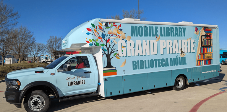 Grand Prairie Libraries rolls out mobile library