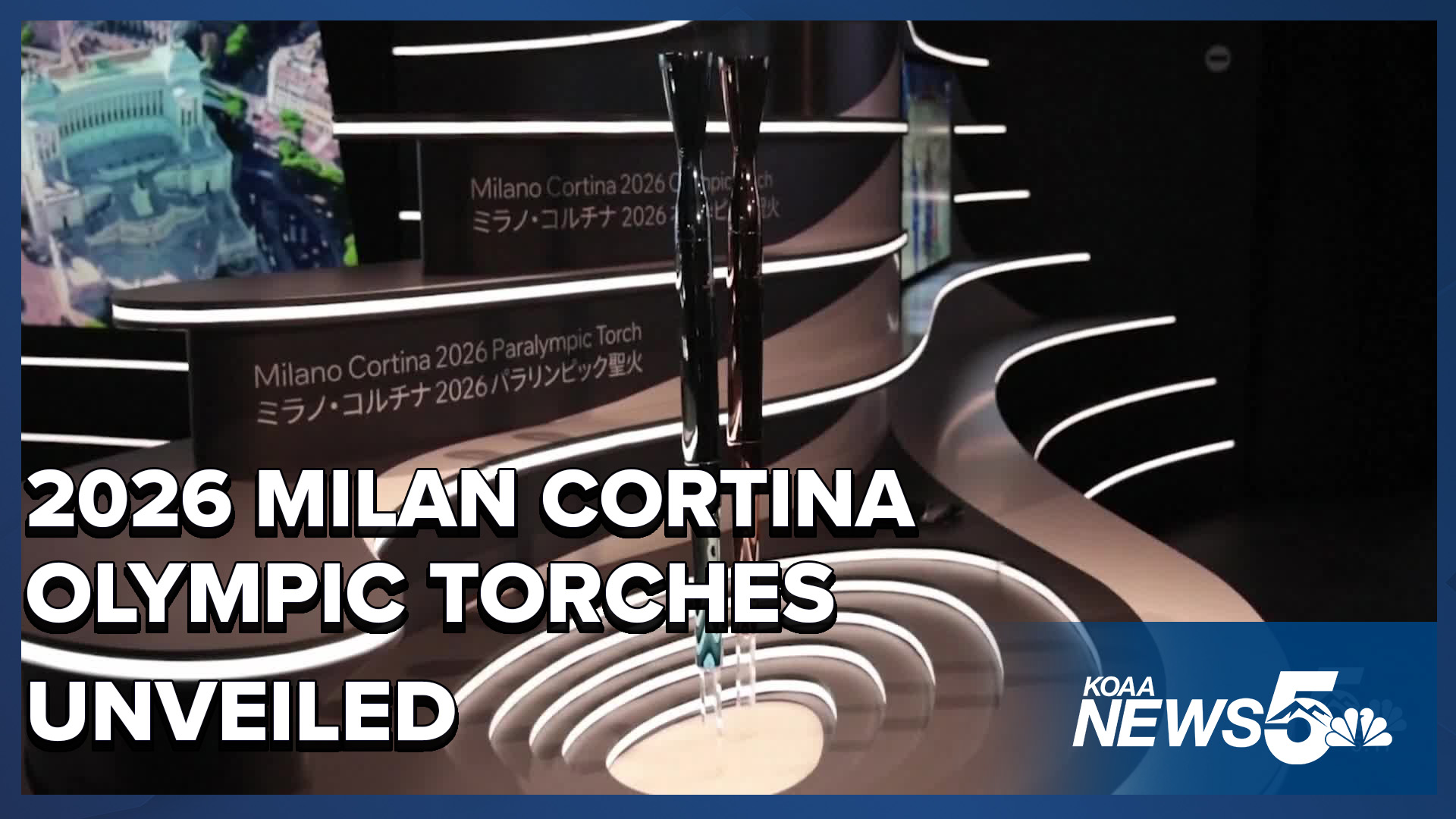 Unveiling the Torches for the 2026 Winter Games and Paralympics