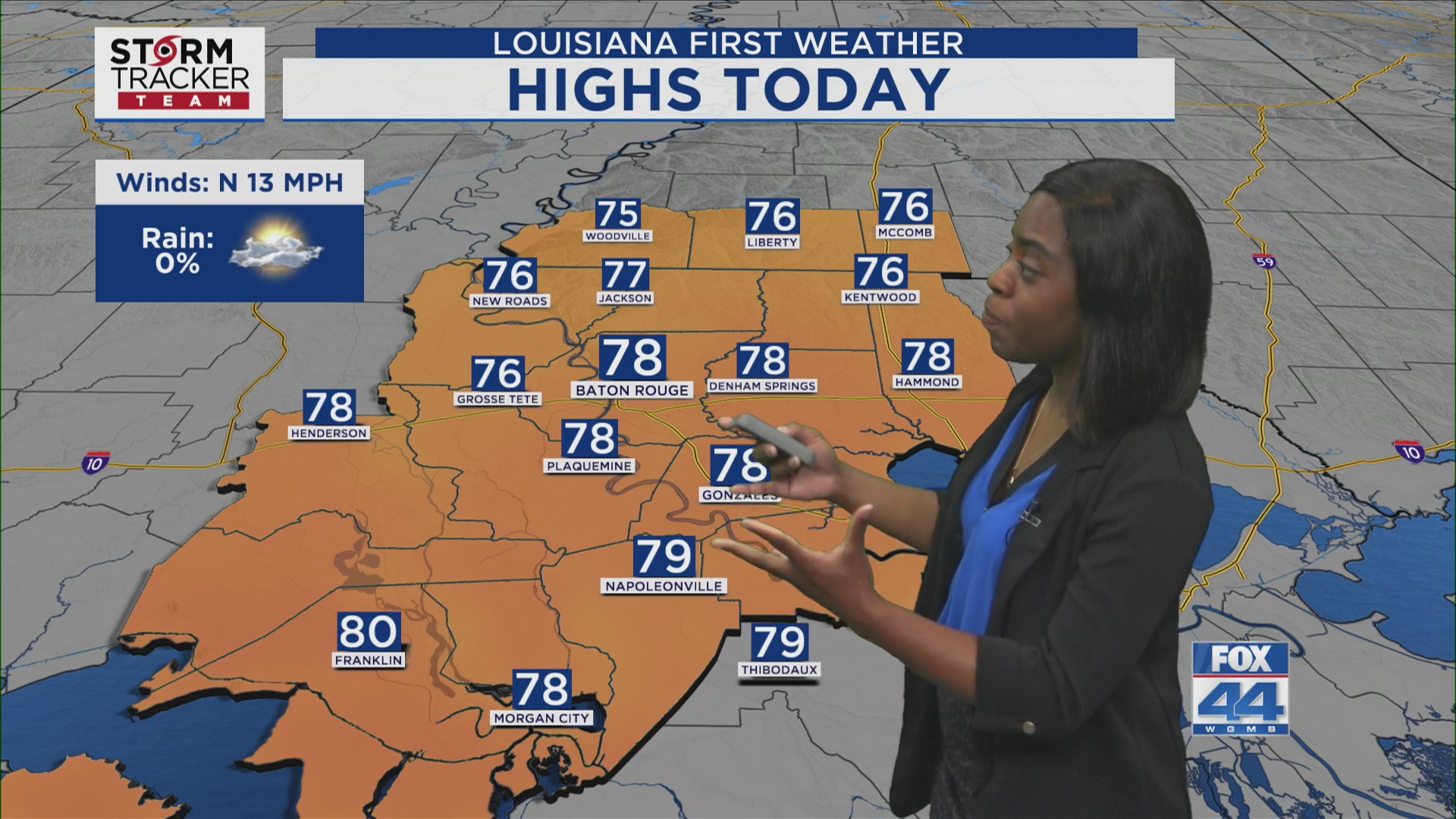 Tuesday Morning Forecast for Baton Rouge 4-15-25: Dry for Rest of Week ...
