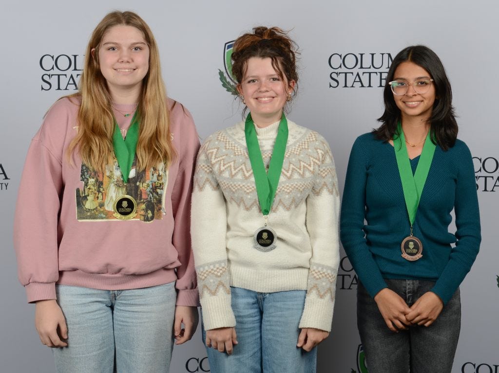 Columbia State celebrates winners of High School Competition