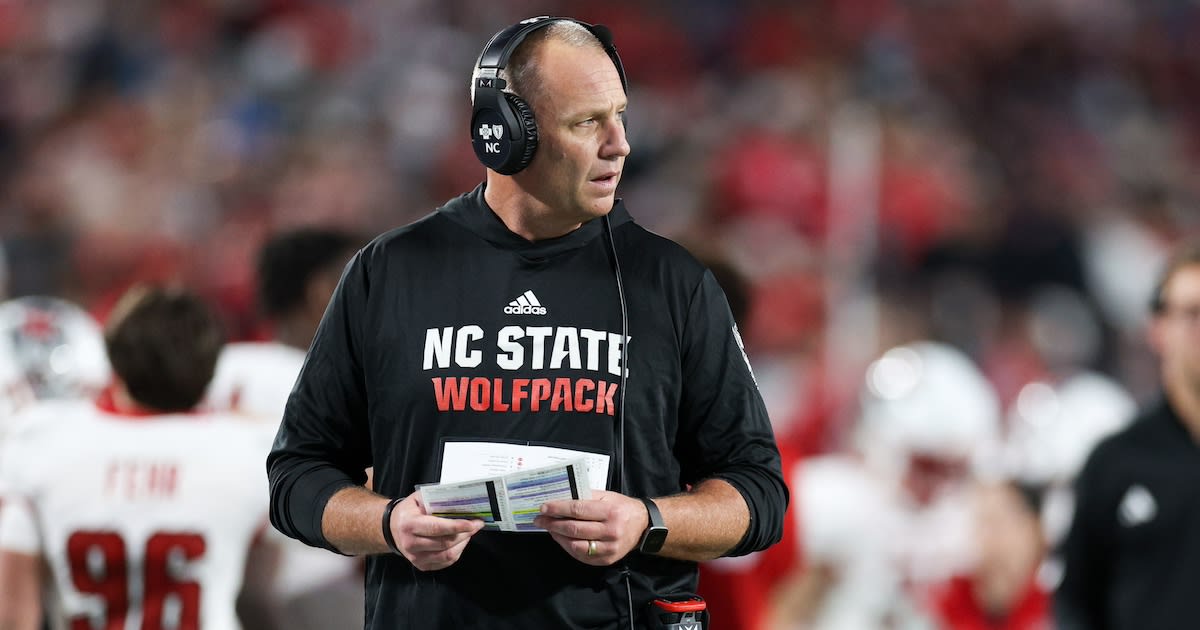 NC State post-spring practice 2025 scholarship chart