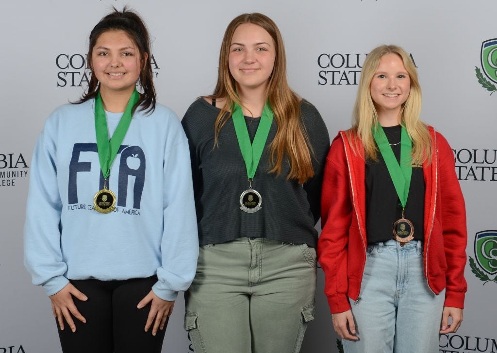 Columbia State celebrates winners of High School Competition