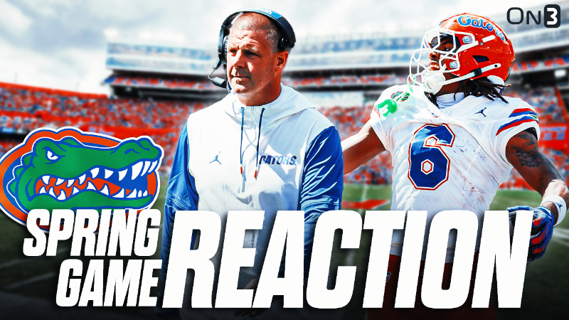 Florida Spring Game REACTION | Freshman WR GOES OFF! | Gators 2025 Outlook?