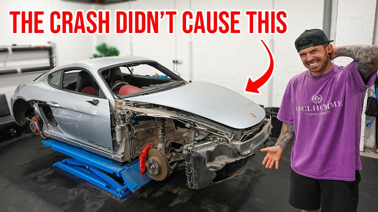 REBUILDING THE CHEAPEST PORSCHE 718 CAYMAN S - PT1