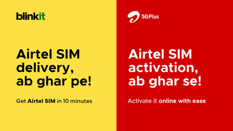Get Airtel SIM card delivered to your home in just 10 minutes via ...