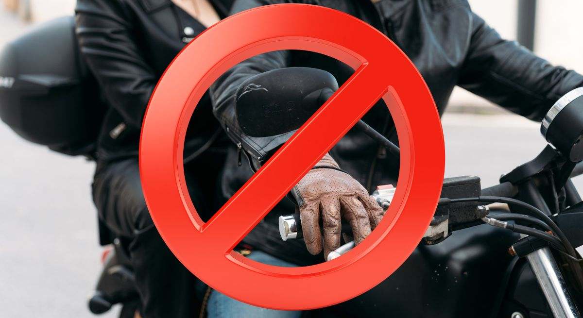 Prohibido que dos personas circulen en una motocicleta desde el lunes ...