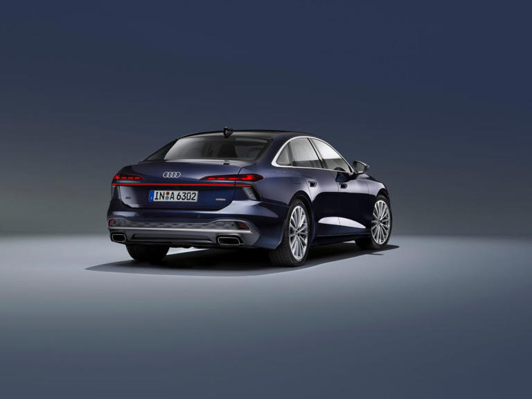 The 2026 Audi A6 Sedan Has a Fresh Look, More Power, and Lots of Screens