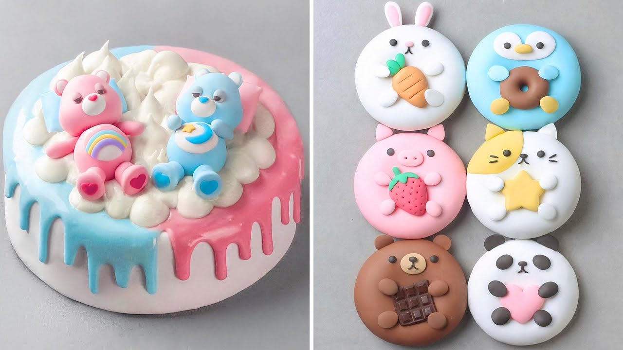 How to Make a Cute Cake | Adorable Dessert Decorating Ideas 🧁💖