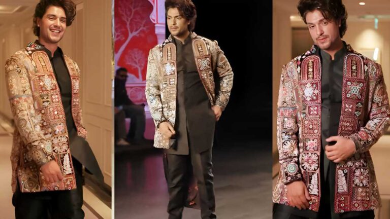 Ankit Gupta Slays the Ramp! Actor’s Stunning Performance at BTFW 2025 ...