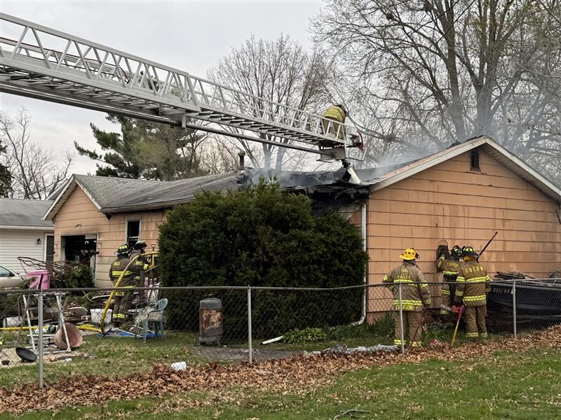 Colona police look for resident after house fire