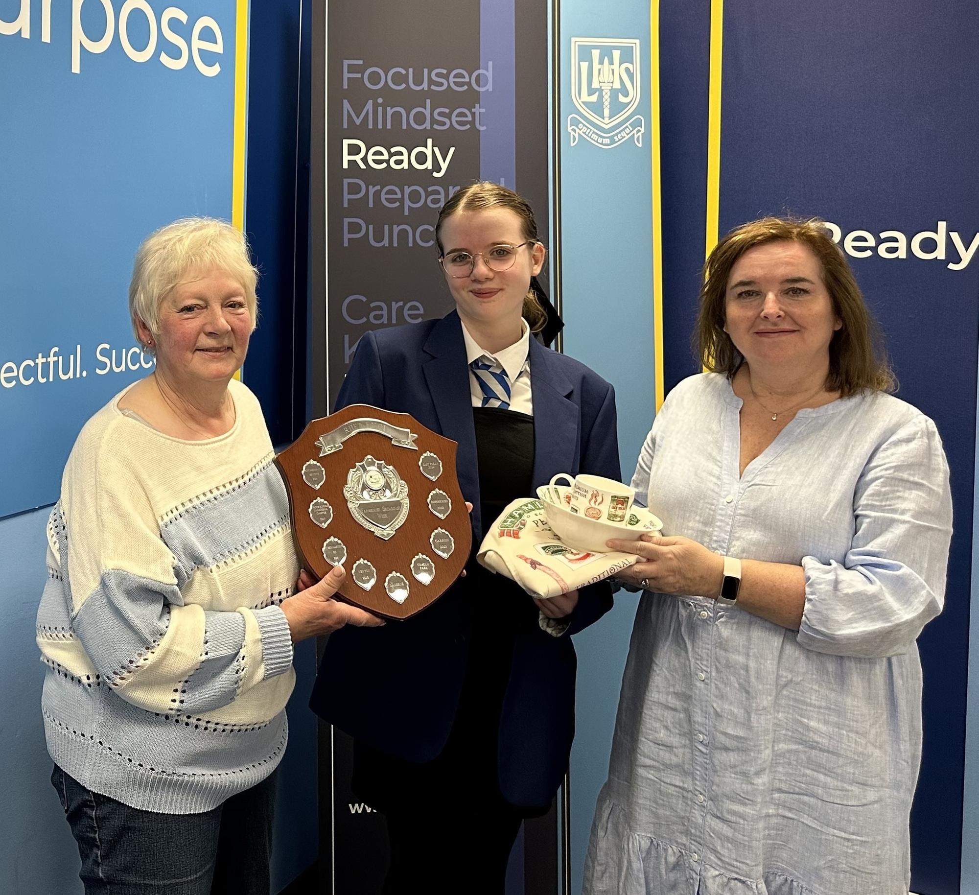 Millie helps Falkirk area high school bring home Big Breakfast prize