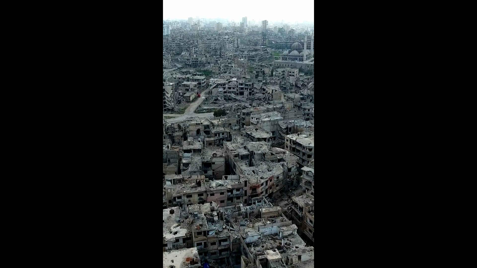 Sky-High Resilience: The Rebuilding of Aleppo Revealed by Drone.