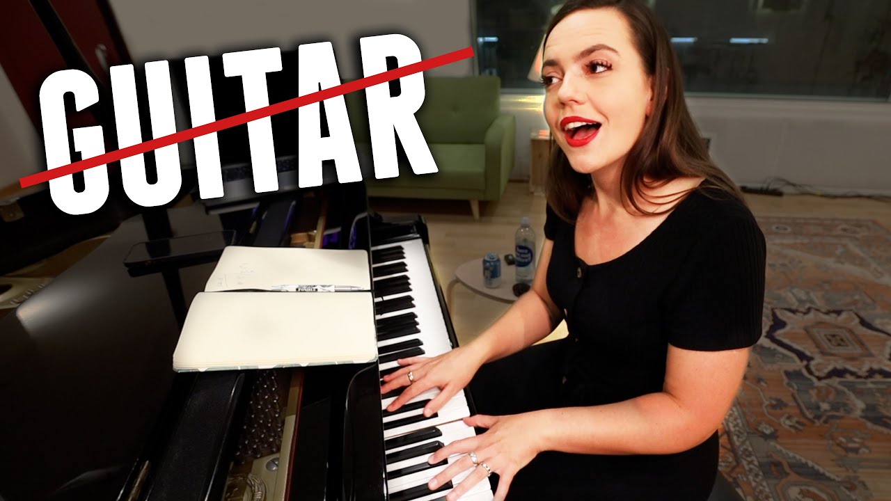 Writing a Song in ONE Hour - piano edition