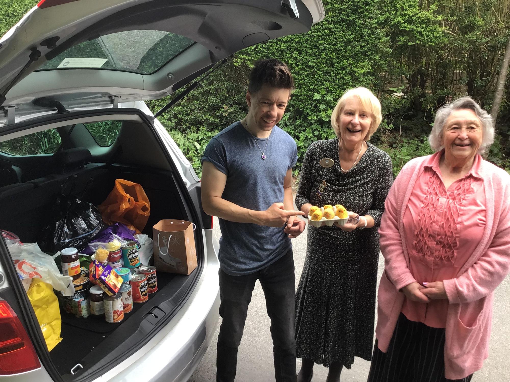 Eastbourne Sovereign Inner Wheel members collect and donate for Easter