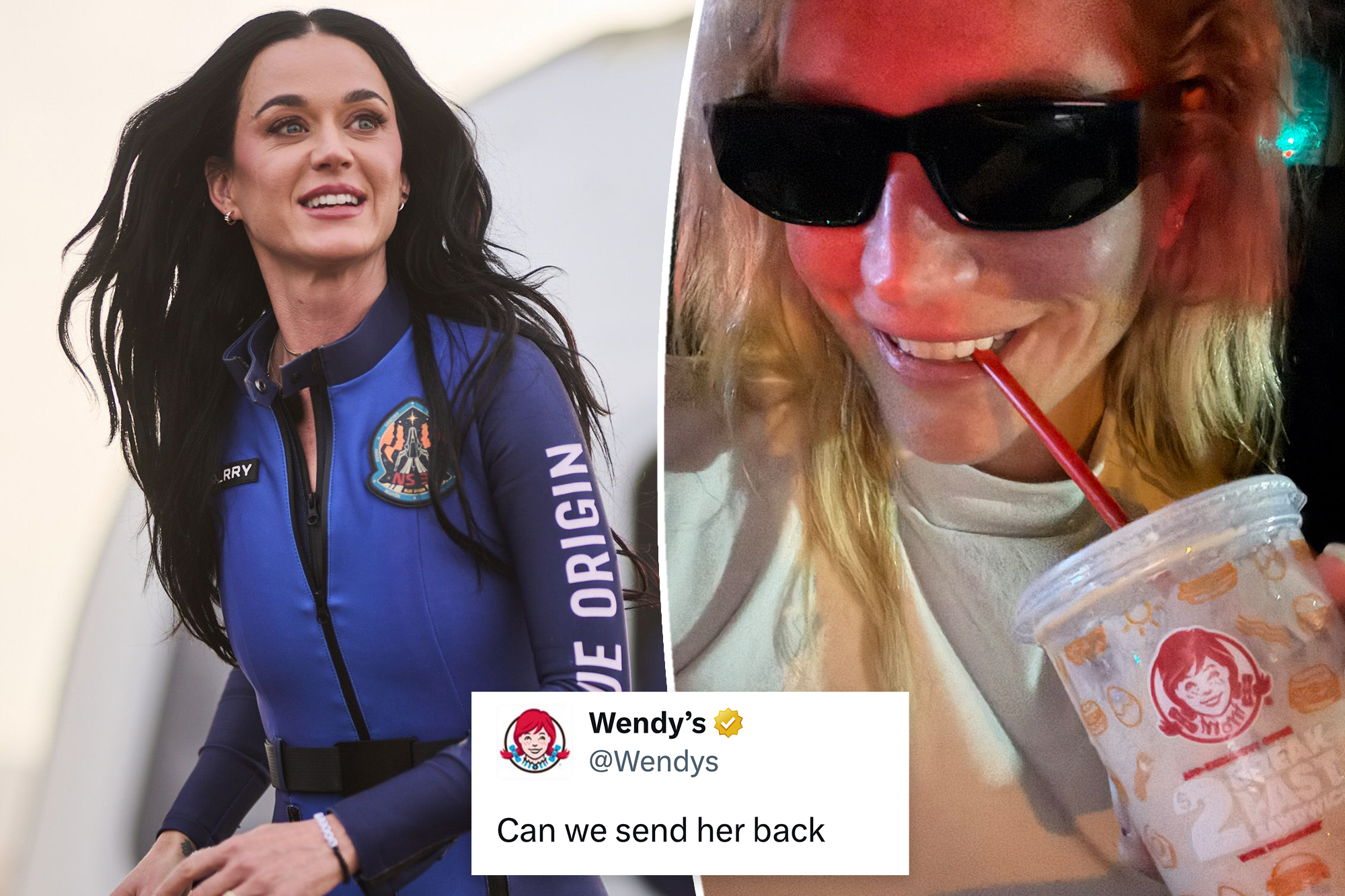 Kesha sides with Wendy’s after fast-food chain mocks Katy Perry’s Blue ...