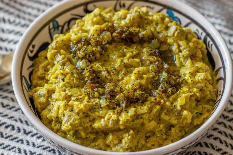 Kashk e Bademjan - Persian Eggplant Dip
