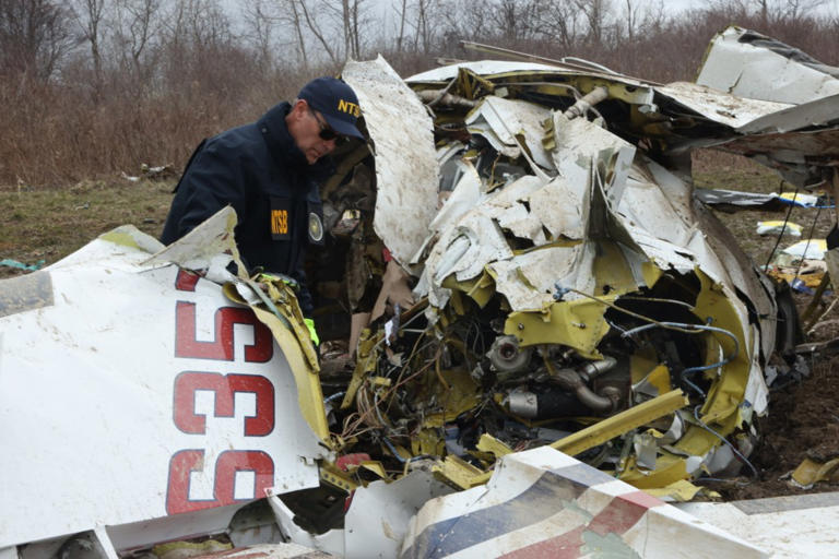 Photos reveal mangled wreckage of private plane that crashed in upstate ...
