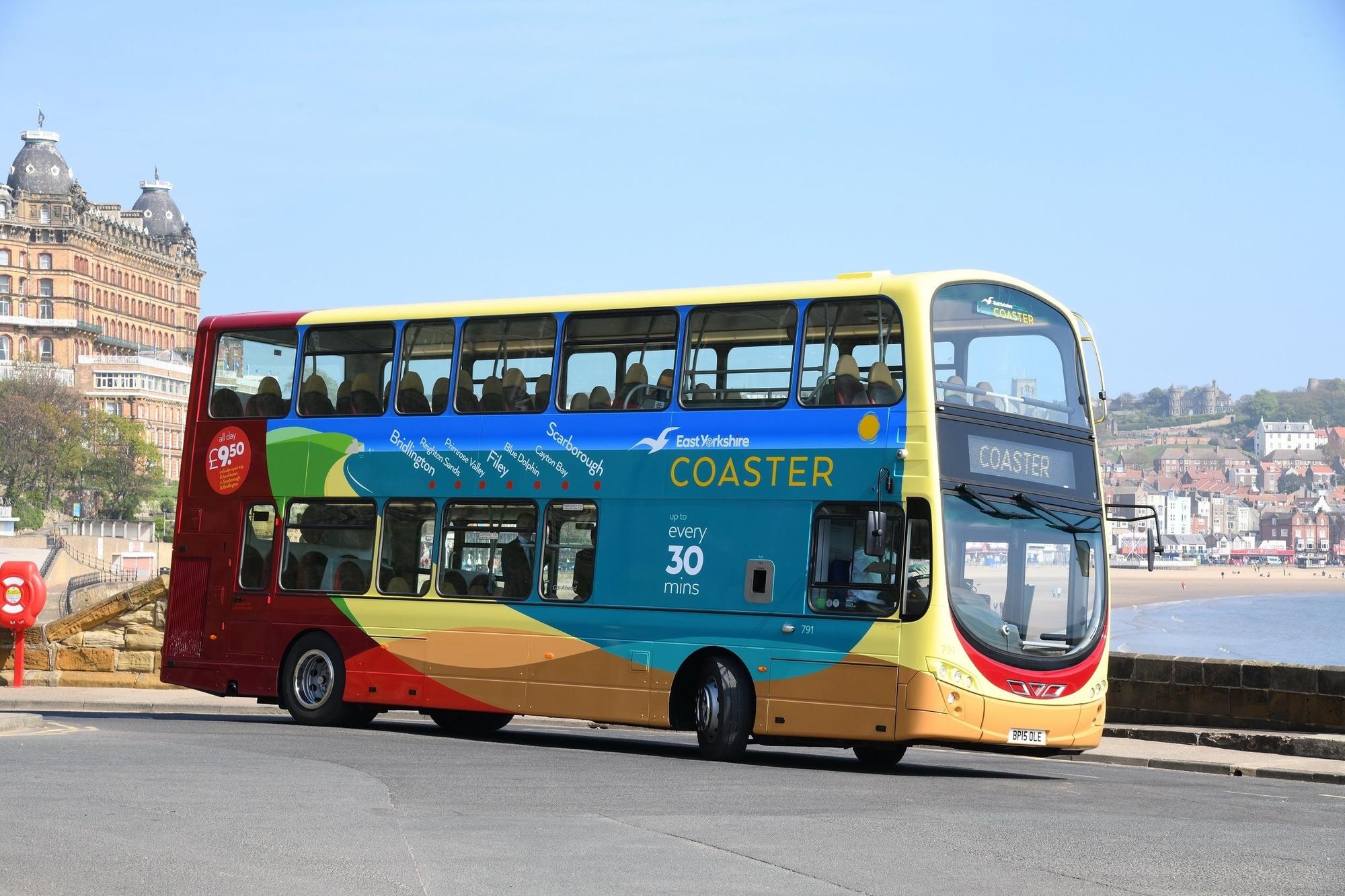 East Yorkshire Buses announces return of Coaster Services for the 2025 ...