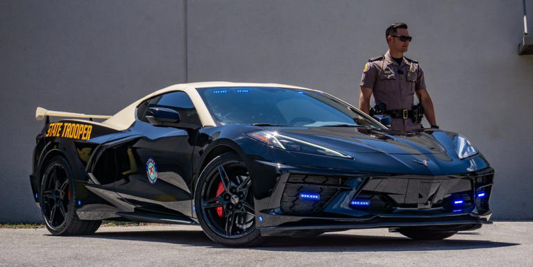The Florida Highway Patrol Now Has a C8 Corvette Patrol Car