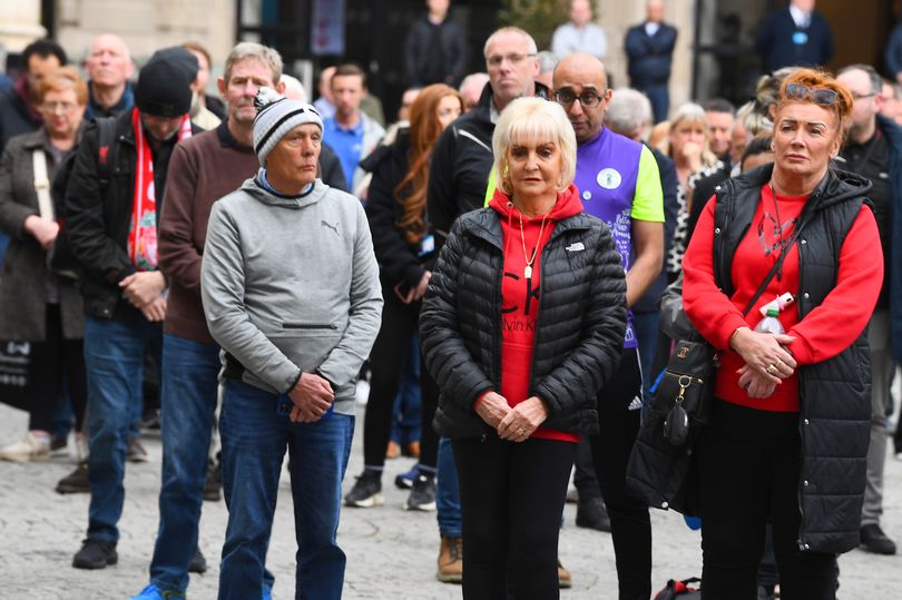 Liverpool falls silent on 36th anniversary of the Hillsborough disaster