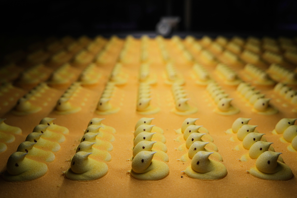 Go inside the factory where Peeps are made
