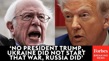 Bernie Sanders Claps Back At President Trump For Falsely Blaming ...