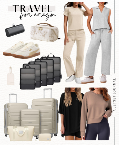 You'll love these looks and luggage for travel days