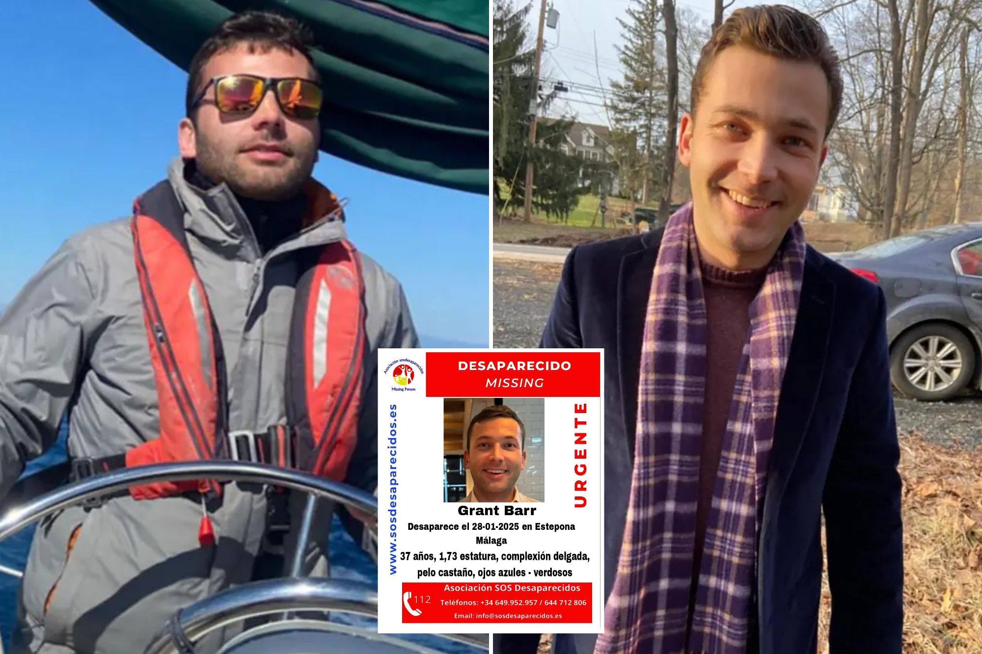 Missing NYC banker Grant Barr washes up dead on Spanish beach in heartbreaking twist for family